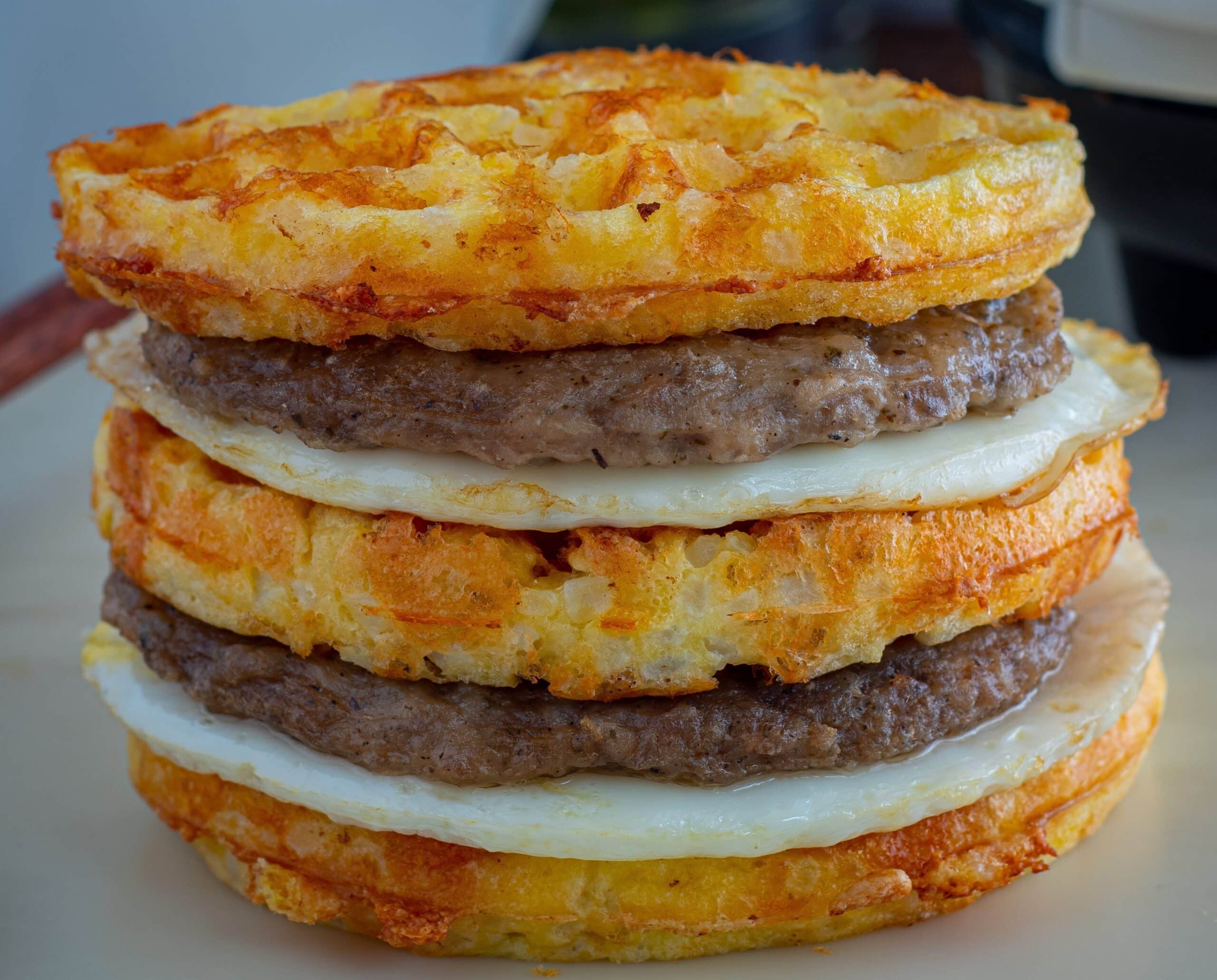 Keto Cut Meals: Miracle Rice Chaffles - Culinary Lion