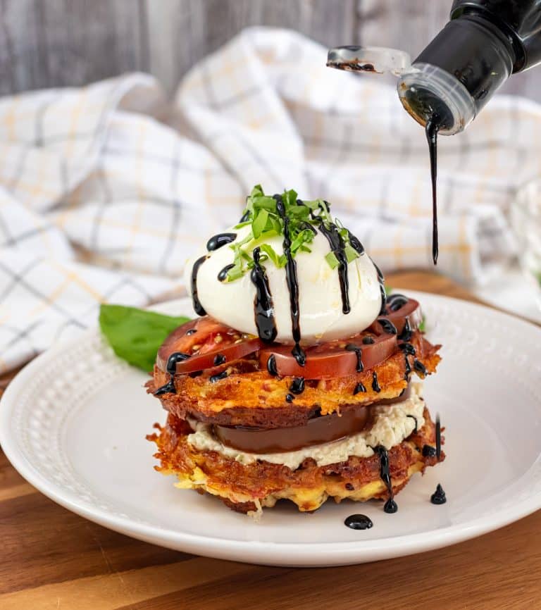 Chaffle La Burrata - Culinary Lion